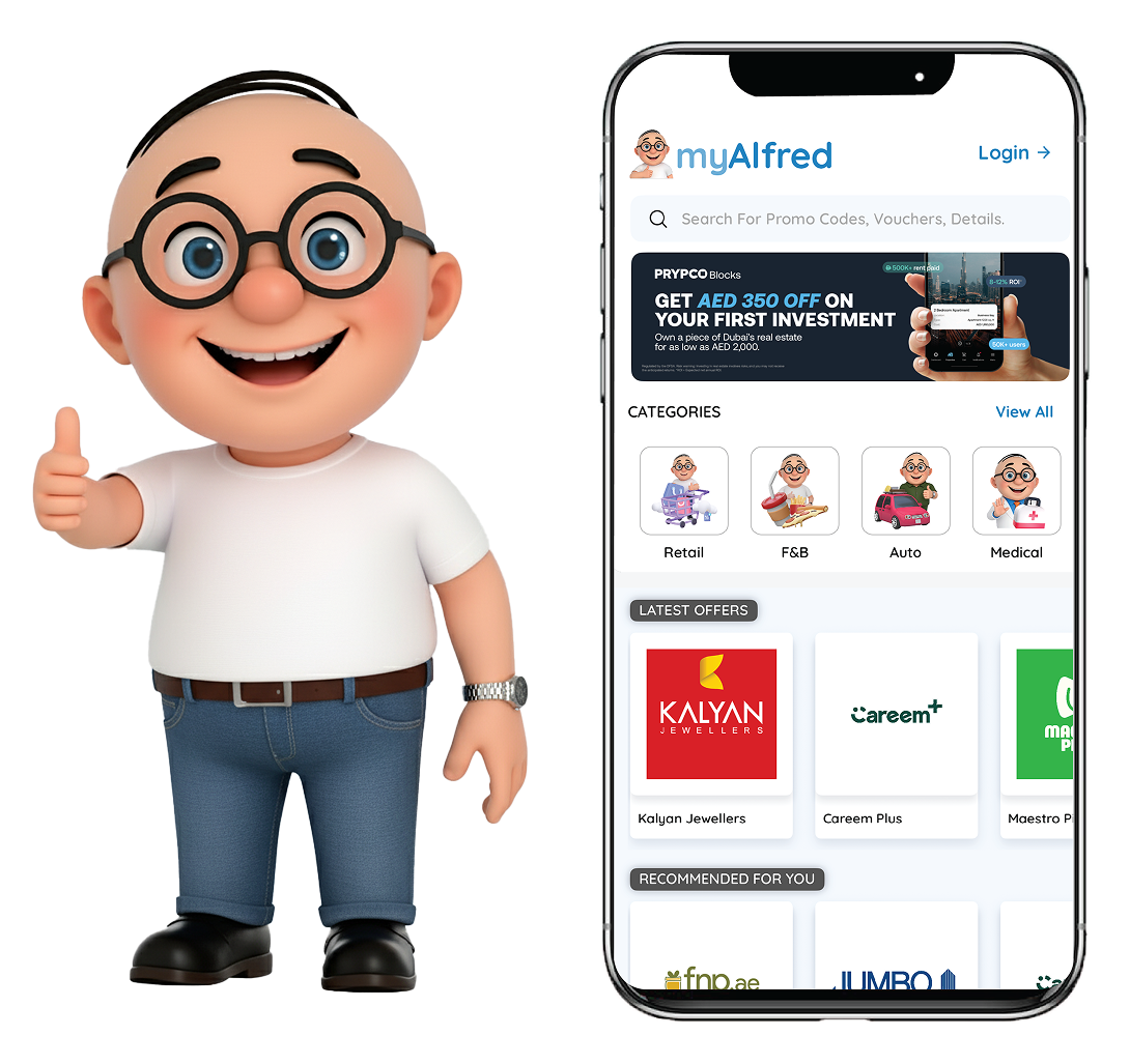 The UAE's best super-app! | myAlfred.com